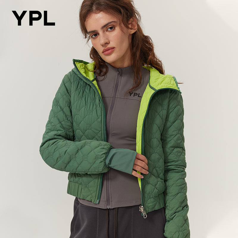 YPL Fall/Winter Hooded Reversible Cotton Jacket
